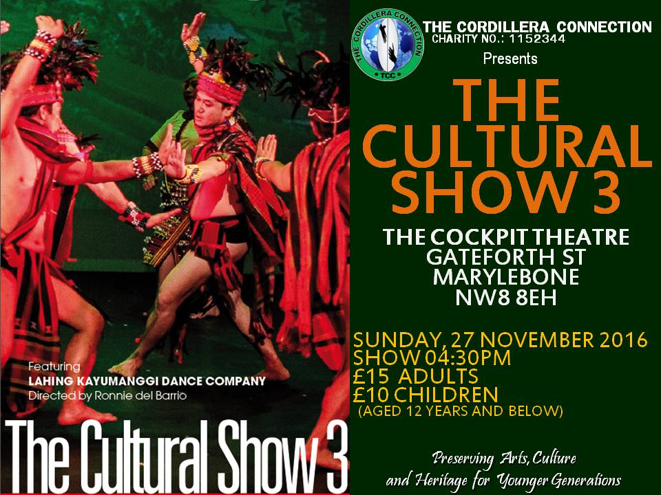 CULTURAL SHOW 2016 – THE CORDILLERA CONNECTION