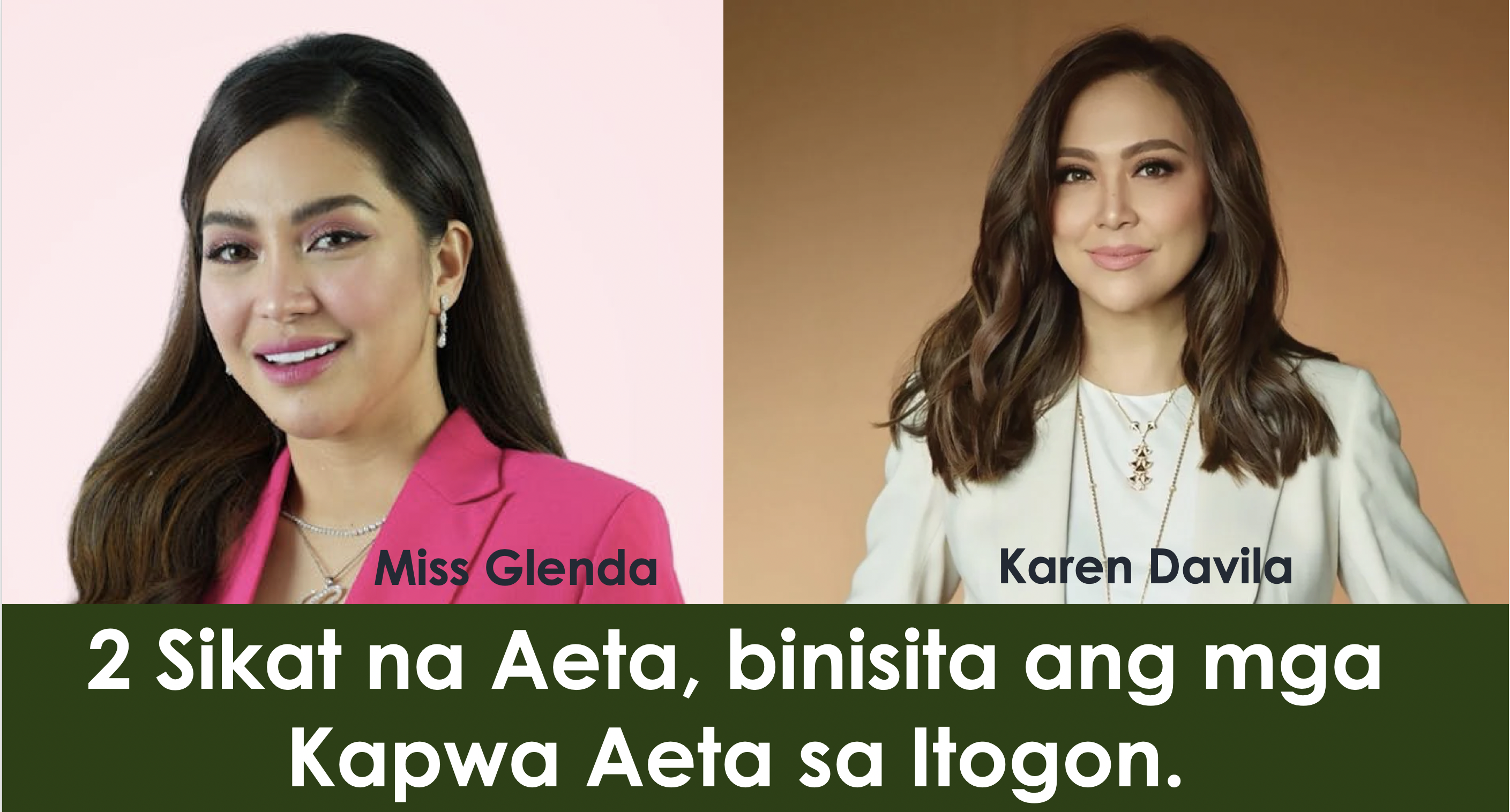 2 Sikat na Aeta, binisita ang mga kapwa Aeta sa Itogon – THE CORDILLERA ...