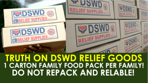 DSWD Relief Goods: What to know about Family Food Pack (FFPs) and Non ...