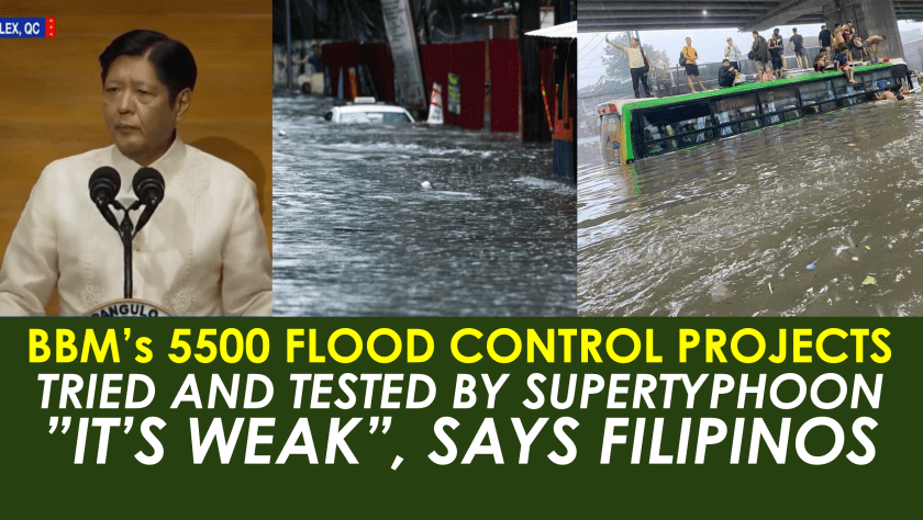Super Typhoon tried and tested BBM’s 5500 Flood Control Projects. It’s ...