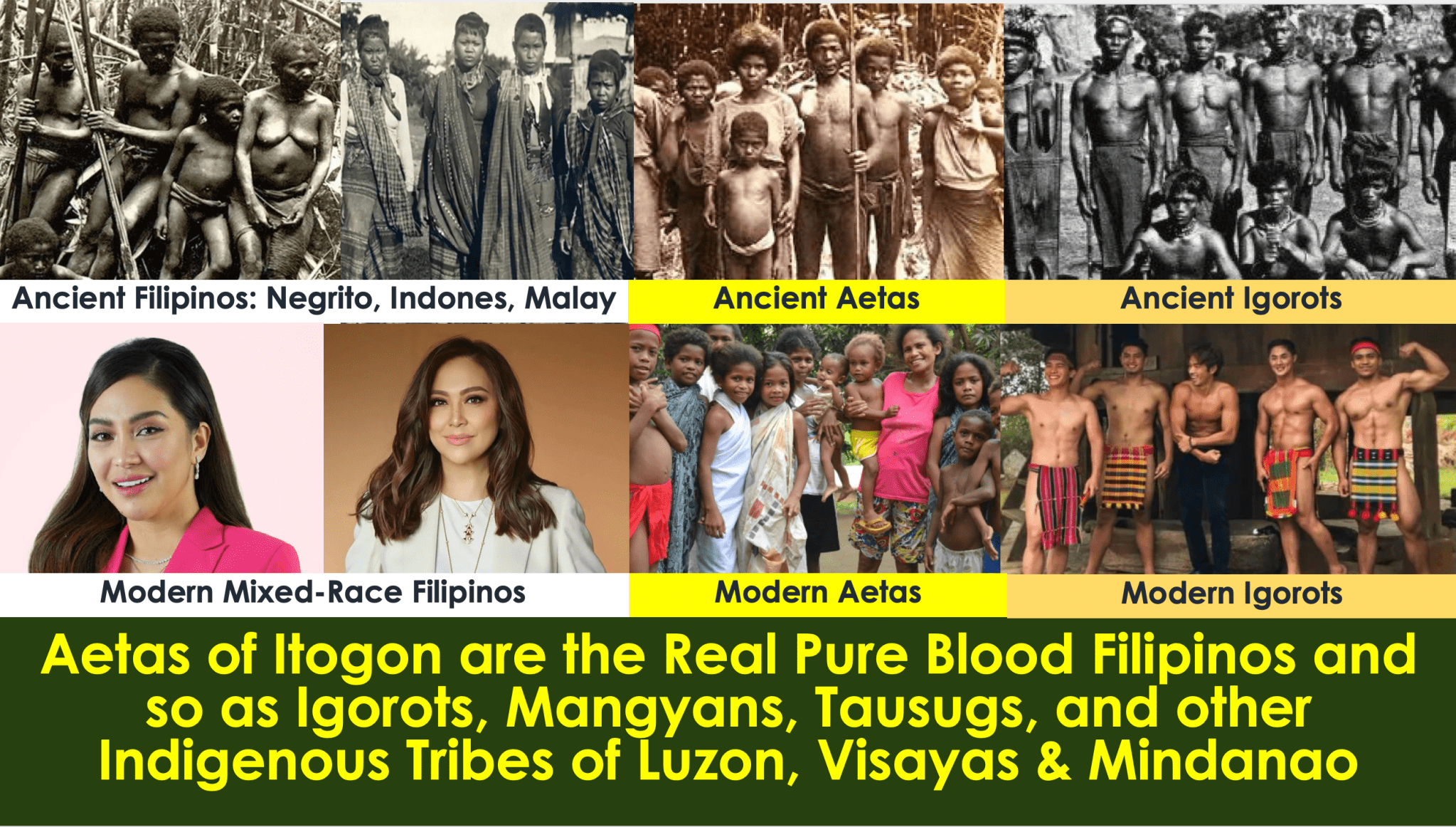 Aetas of Itogon are the Real Pure Blood Filipinos and so as Igorots ...