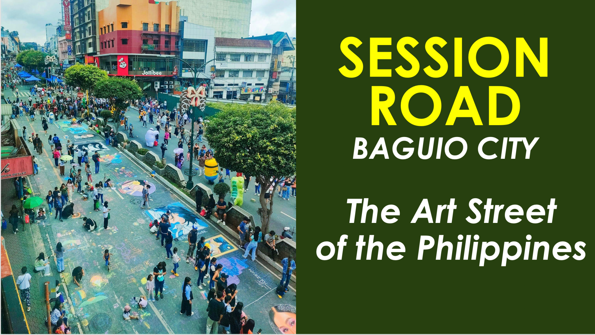 Session Road, Baguio City- The Art Street of the Philippines – THE ...